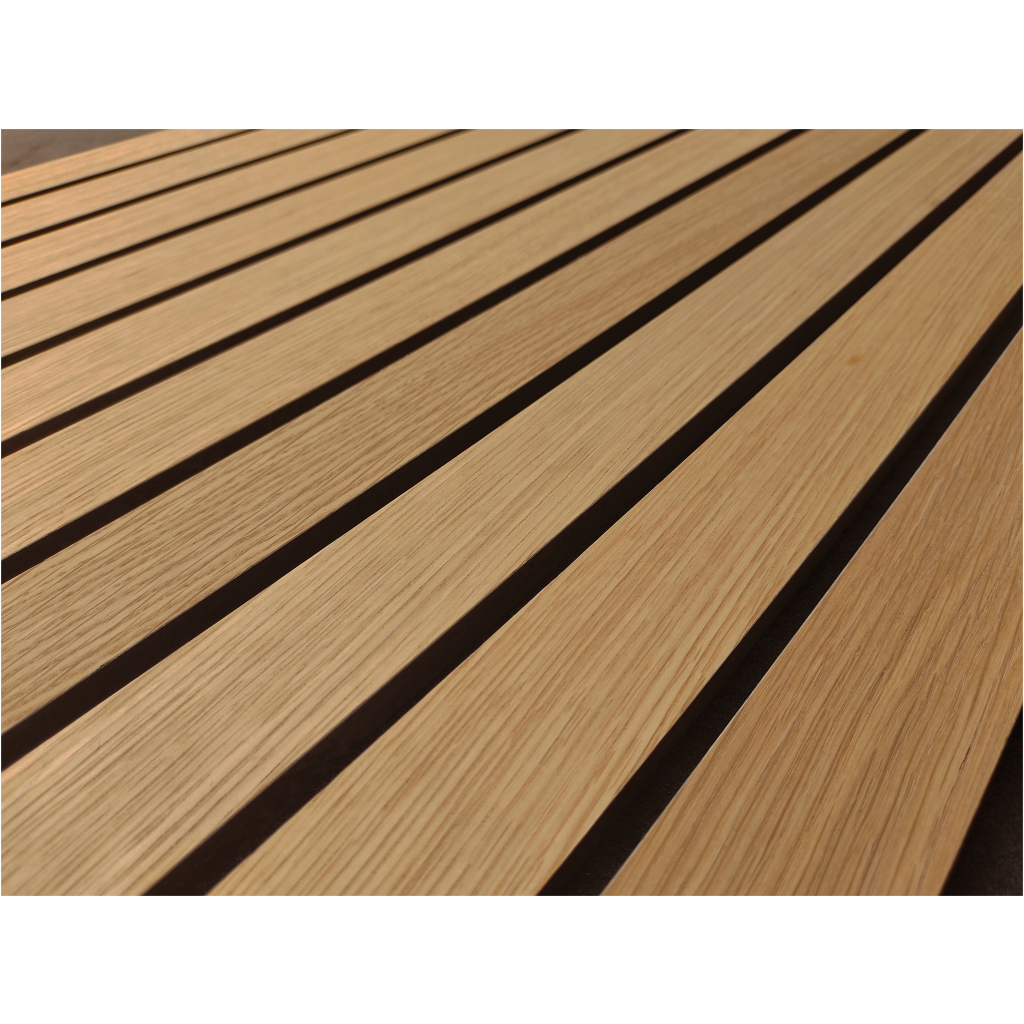 Akupanel Naturel Eiken brede lat 260 x 60 cm bundel 5 stuks – Woodpaneel